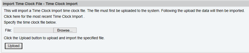 How to import a time clock file into Payentry.com