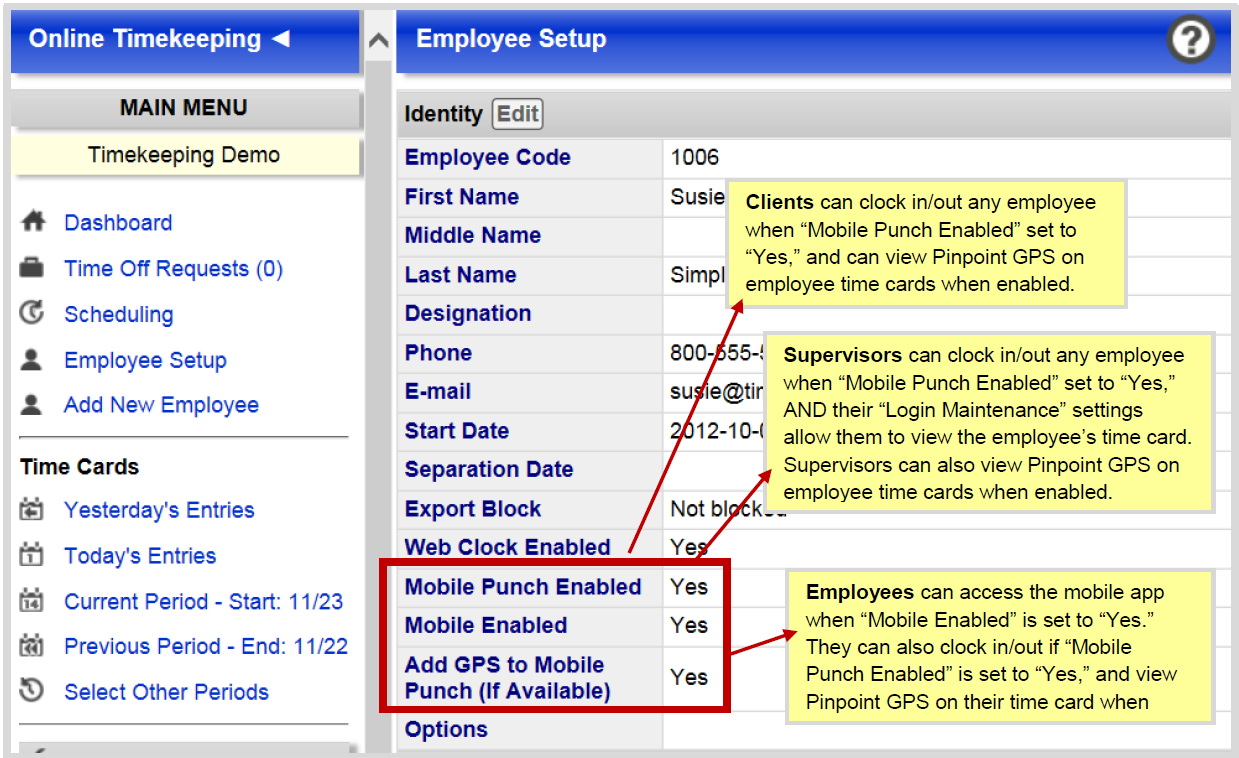 User Guide for Supervisor Use of the TimeWorks/Time Solutions Mobile App