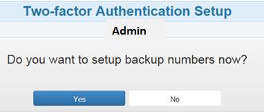 Setting up Payentry login with Voice Call