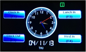 EMS Time Clock Configuration