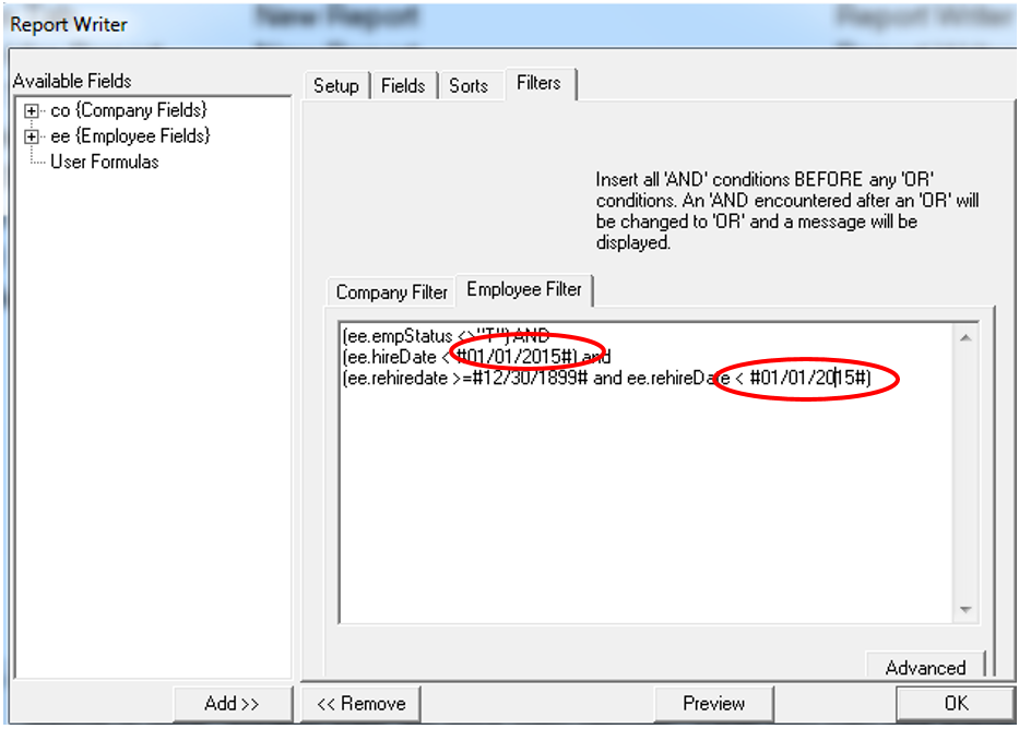 ACA Variable Hour Reports for M3